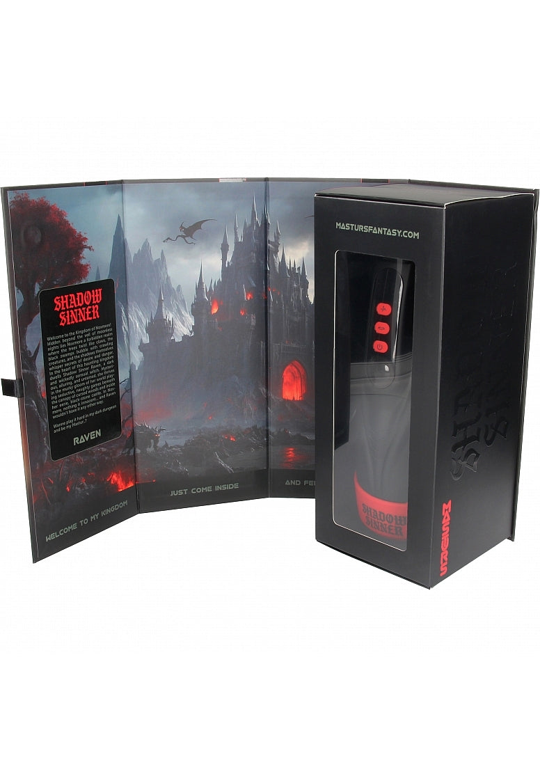 Masturs - Raven - Shadow Sinner - Multi Function Masturbator – Lovers ...